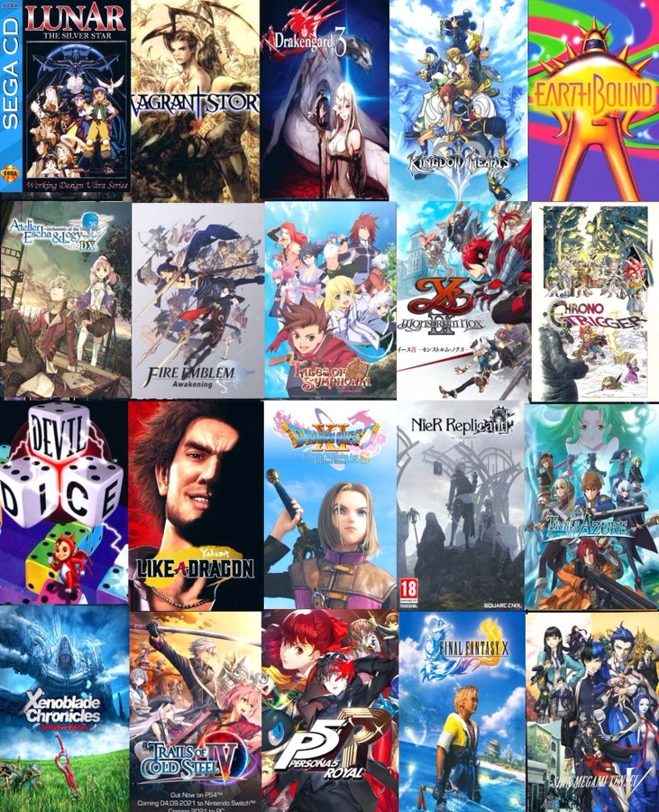 20 video games but you can only choose 1 from each row. | Fandom