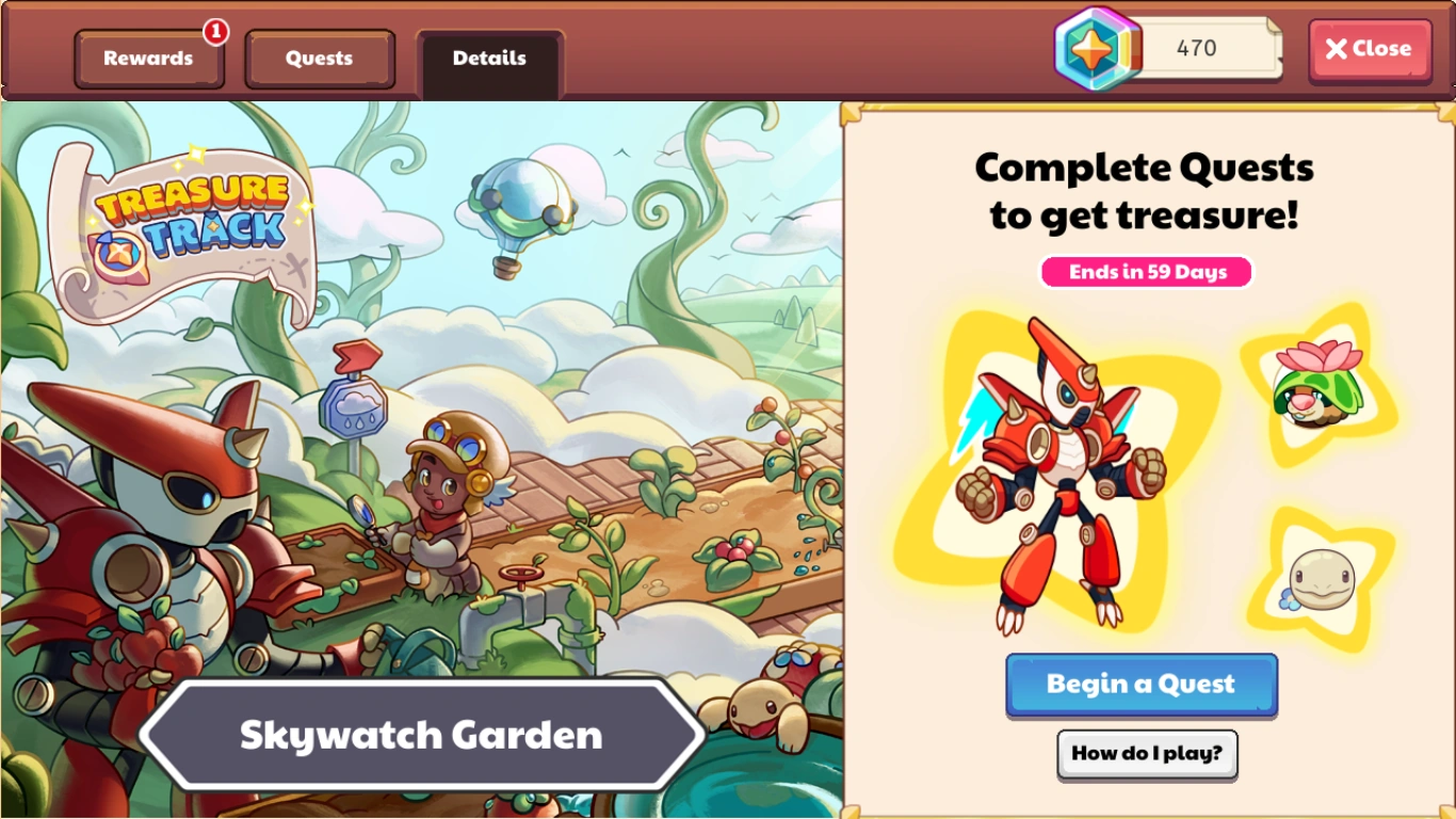 Skywatch Garden - Treasure Track Season 8 | Fandom