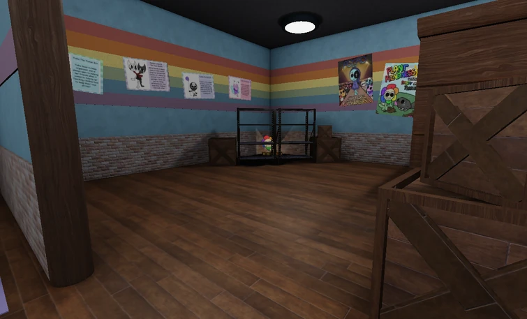 Dandy's World Survival Concept: Map 1 Rainbow Room | Fandom