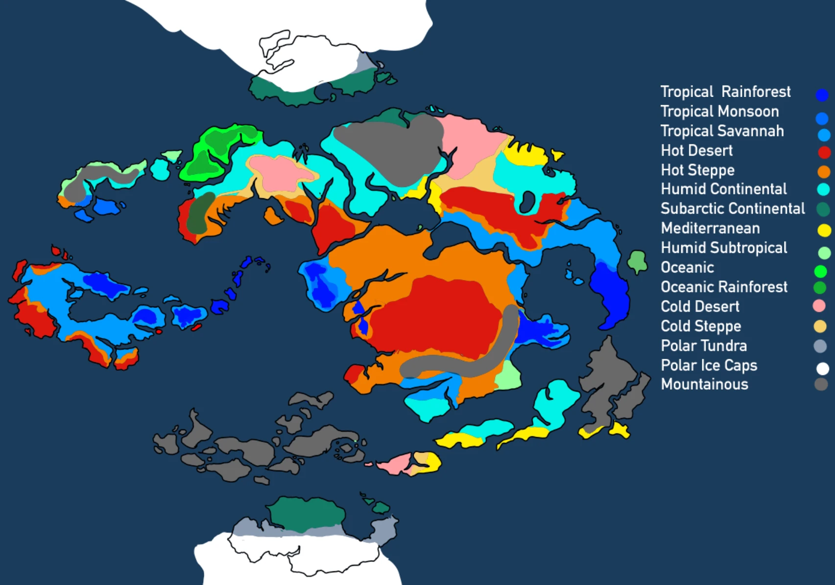 Realistic Climate map of ATLA | Fandom