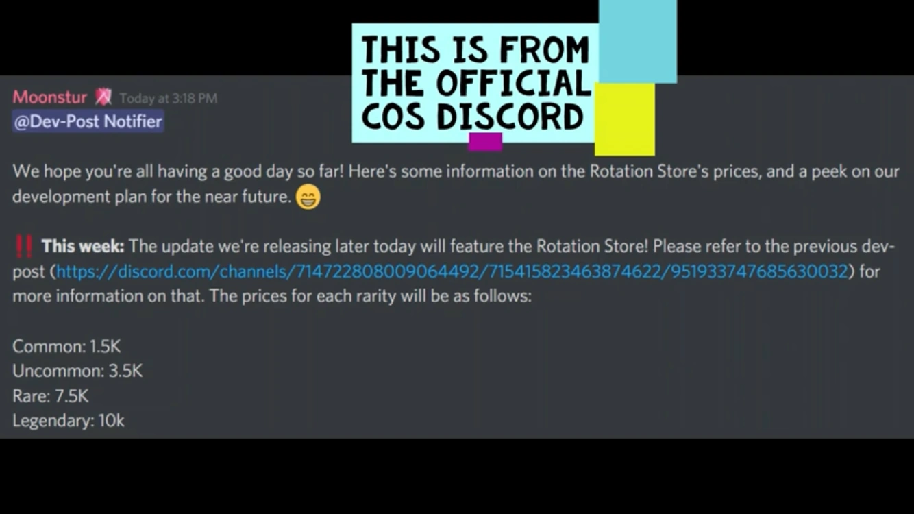 Rotation store prices! | Fandom