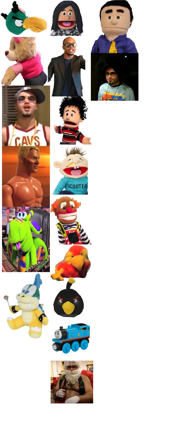 og & old sml characters i could find on santa's naughty list | Fandom