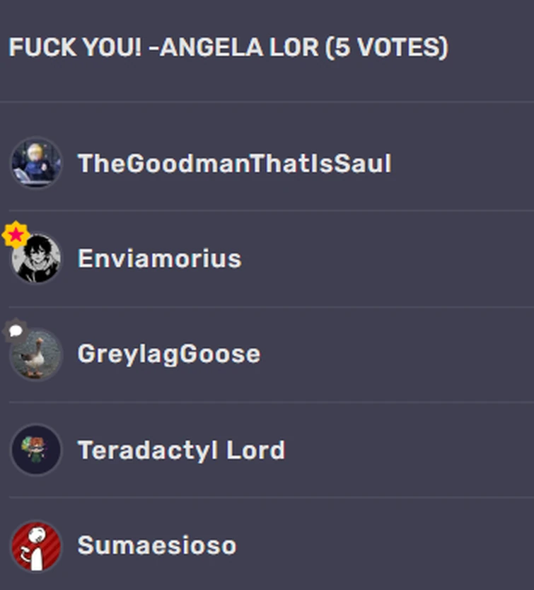 VOTE FOR MY PROFILE PICTURE WINNER! | Fandom