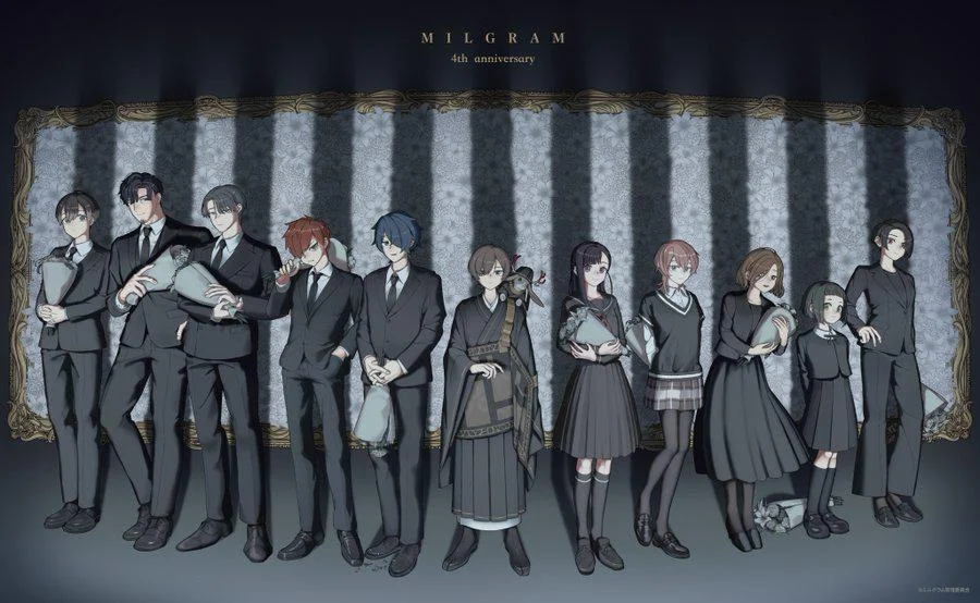 Milgram 4th anniversary official art analysis | Fandom