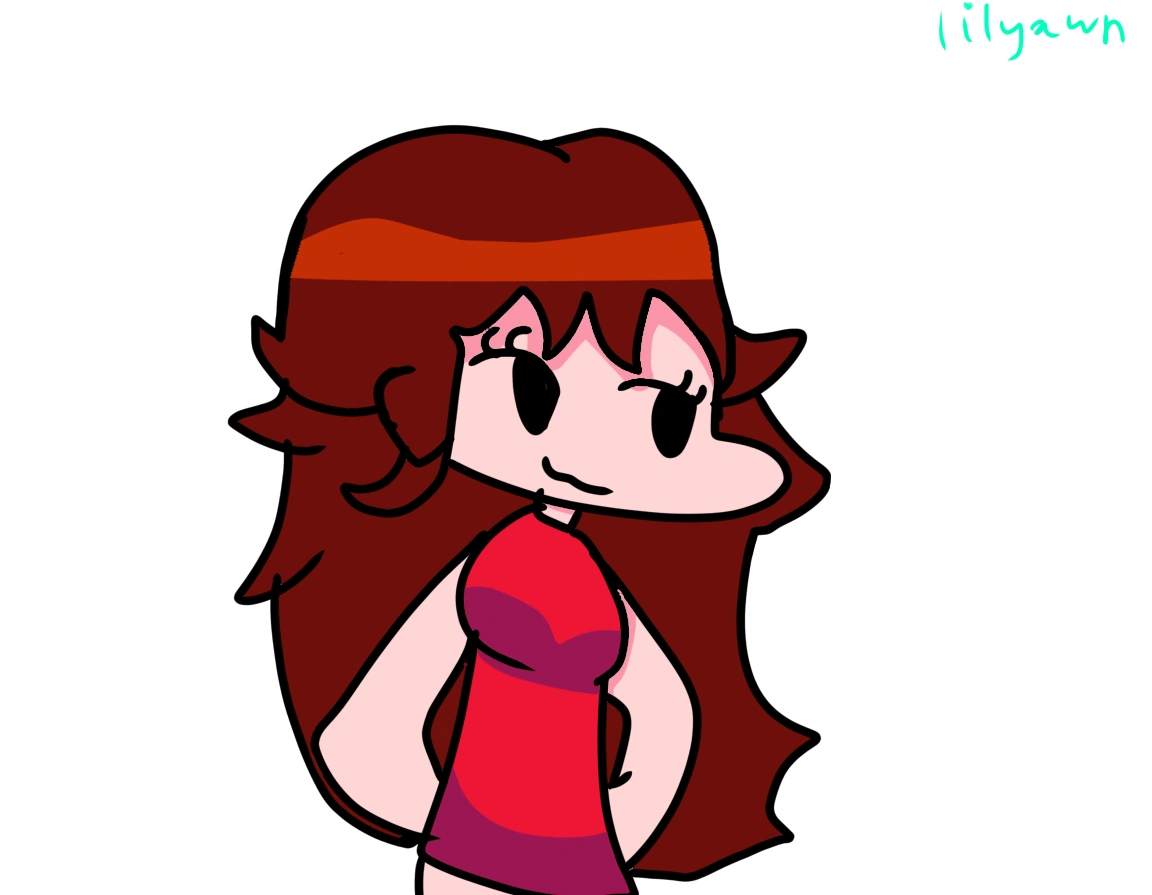 drawing of gf i made | Fandom