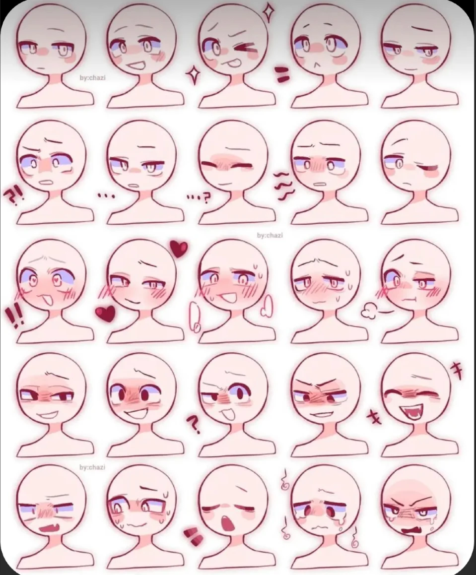 Gimme random sams characters to draw with these expressions | Fandom