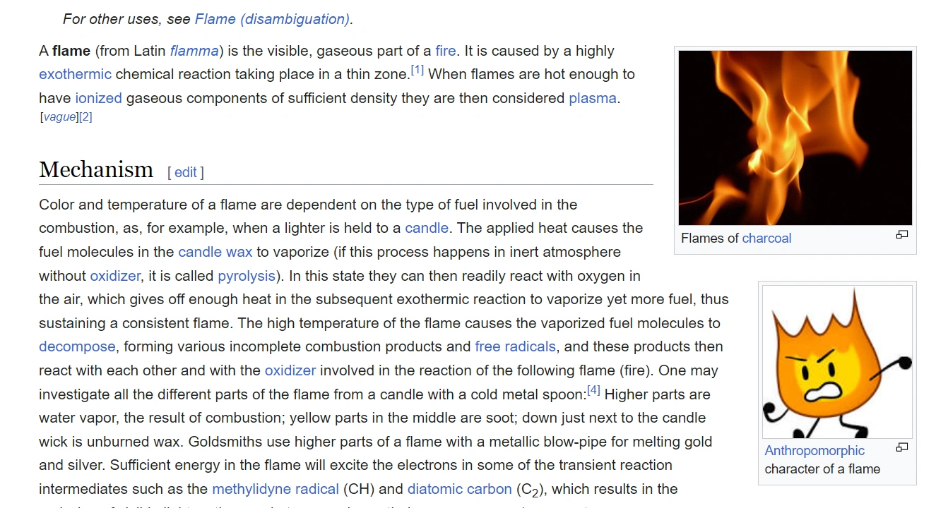 FIREY ON WIKIPEDIA, THE FREE ENCYCLOPEDIA (REAL) (NOT FAKE) | Fandom
