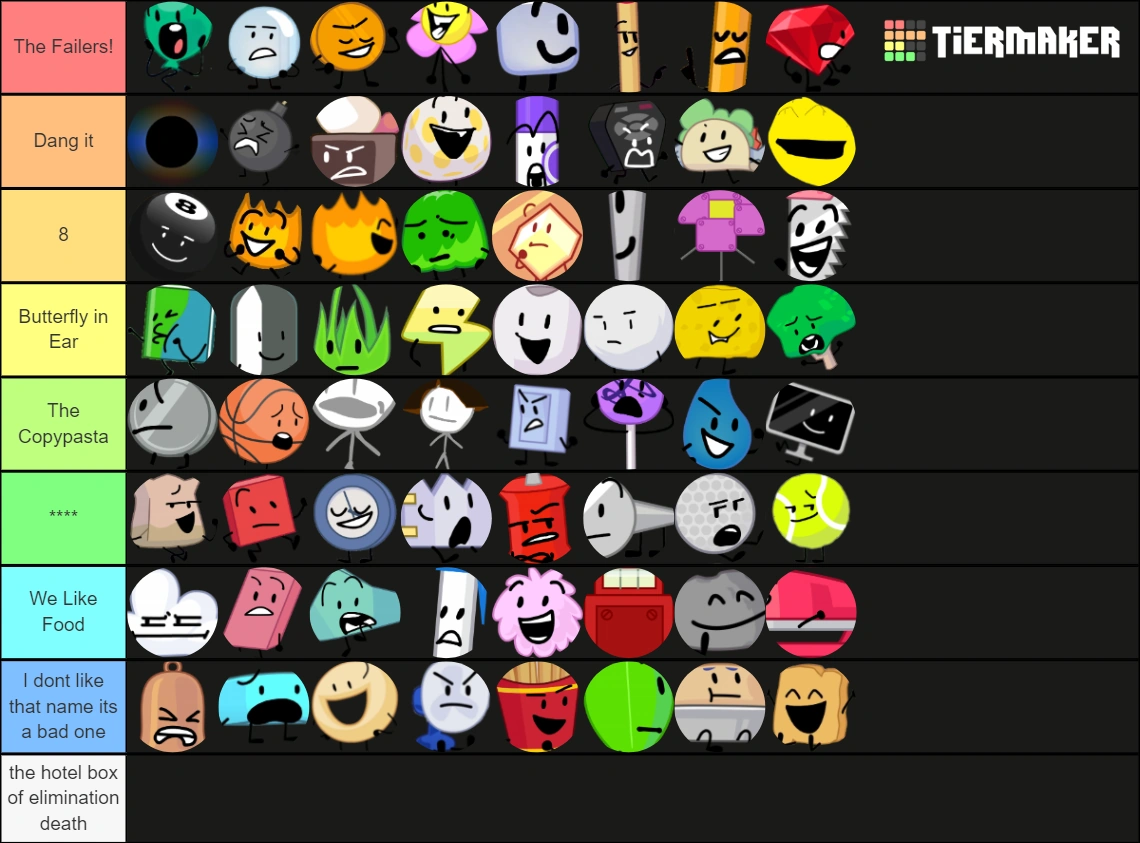 bfb voting i love it 01. | Fandom