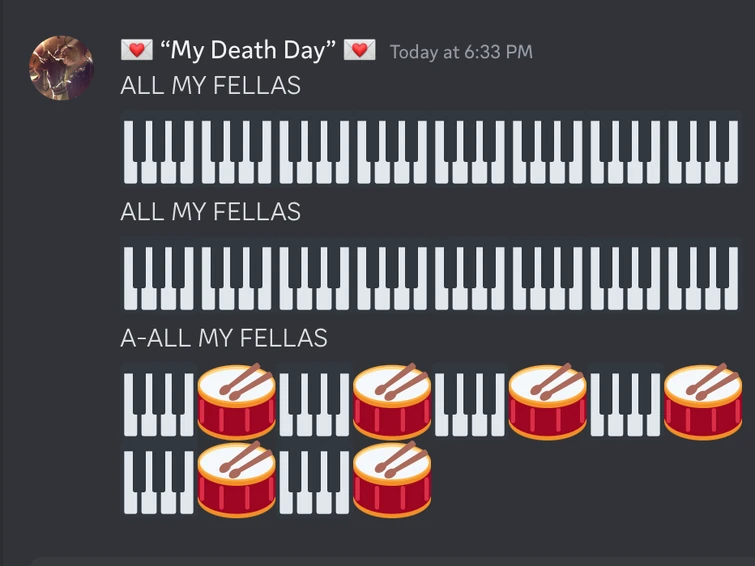 ALL MY FELLAS | Fandom