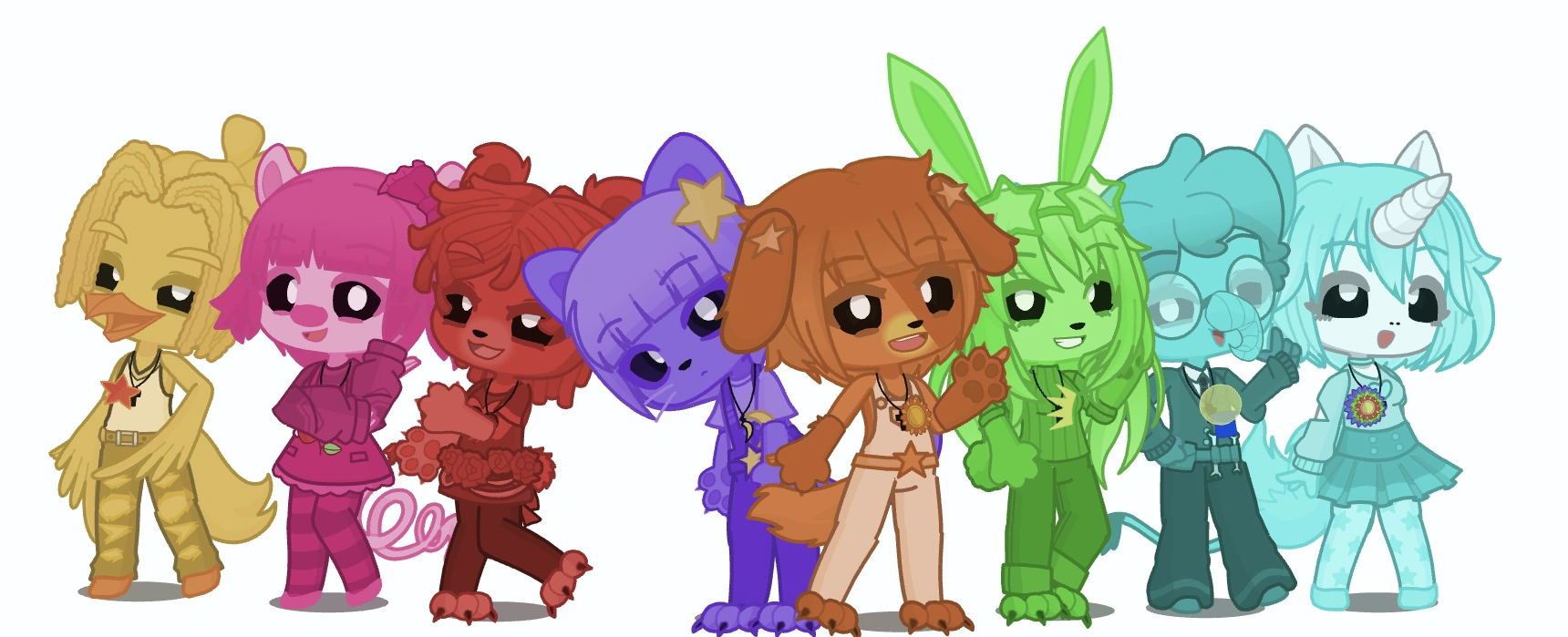 I made gacha versions of the Smiling Critters! | Fandom