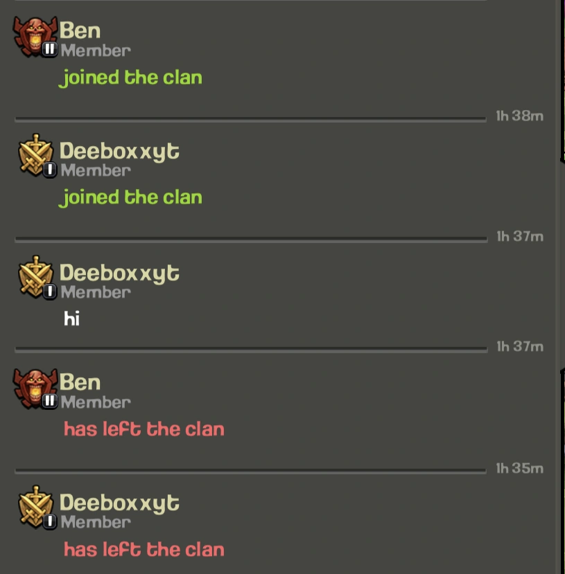 Typical clan chat | Fandom