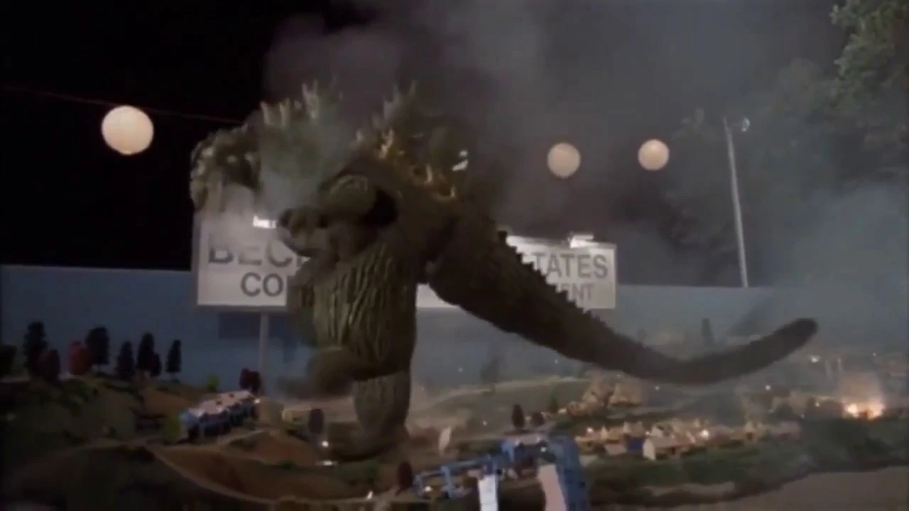 Funny Godzilla scenes from the movie "One crazy summer" | Fandom