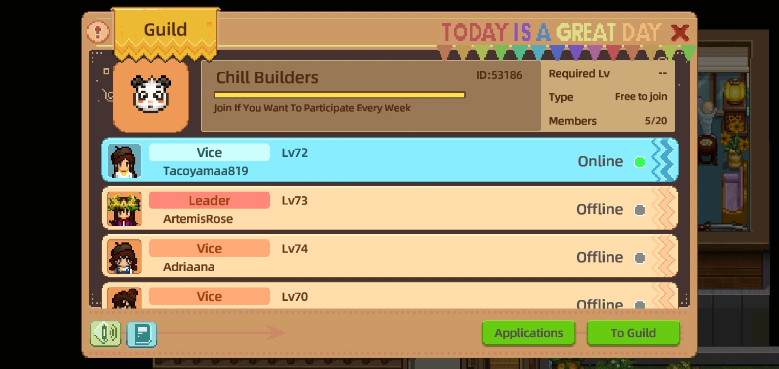 looking for guild member | Fandom