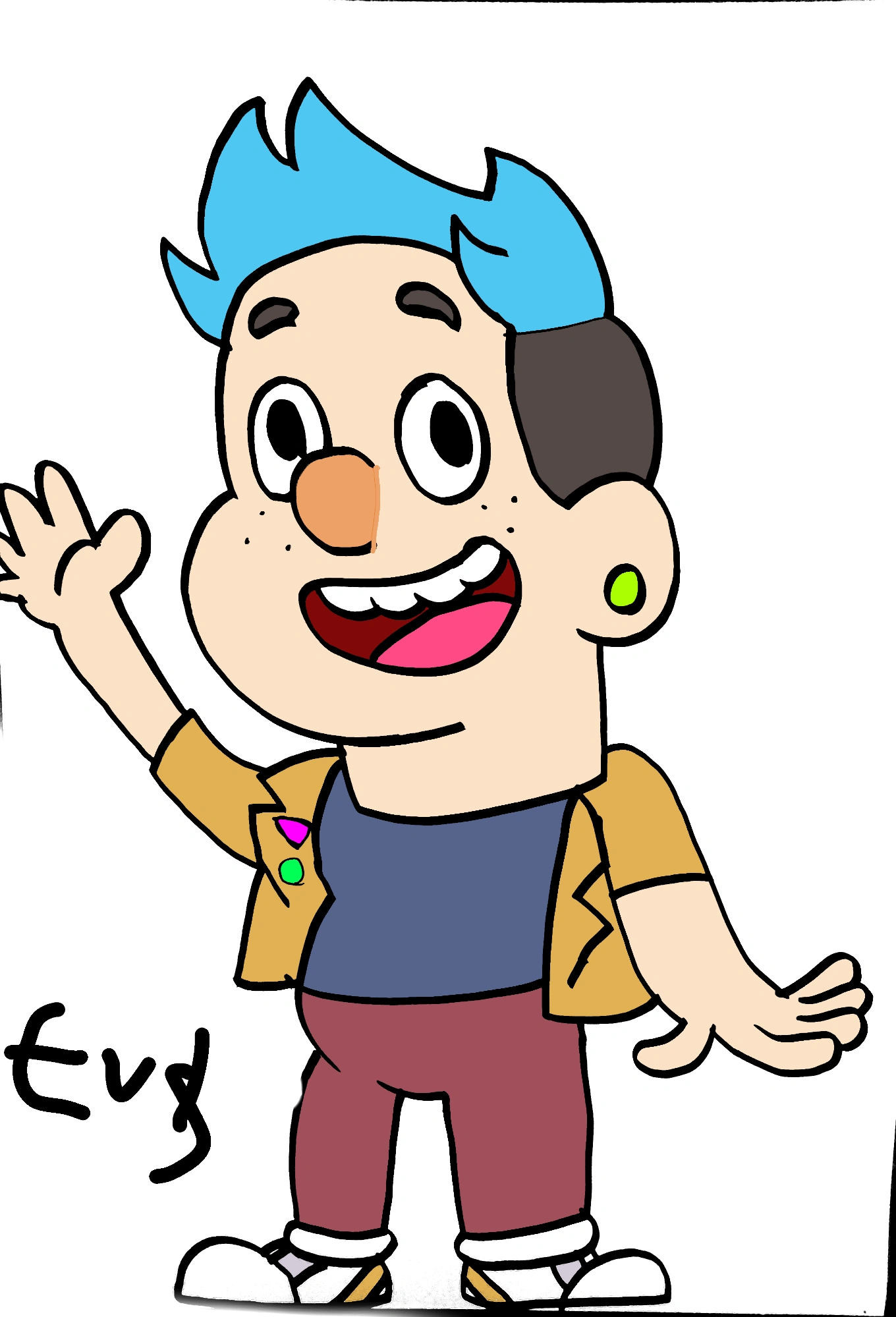 My drawing of Barney | Fandom