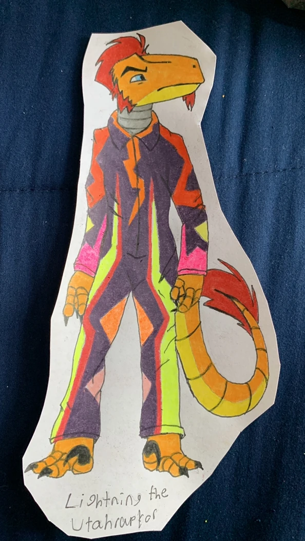Lightning the Raptor- OC Update | Fandom