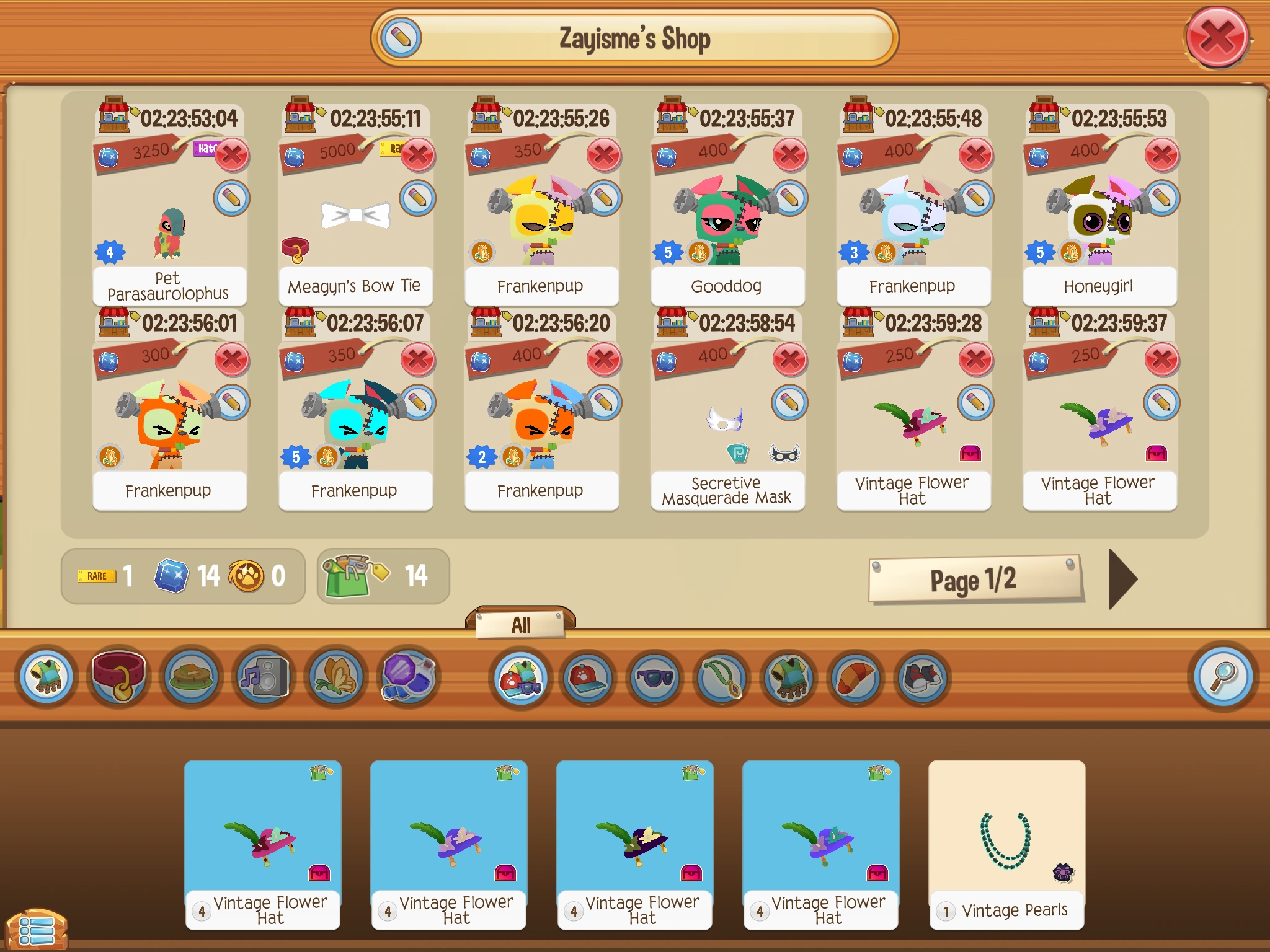 Clearing out my inventory! (Getting rid of things I don’t use/won’t ...