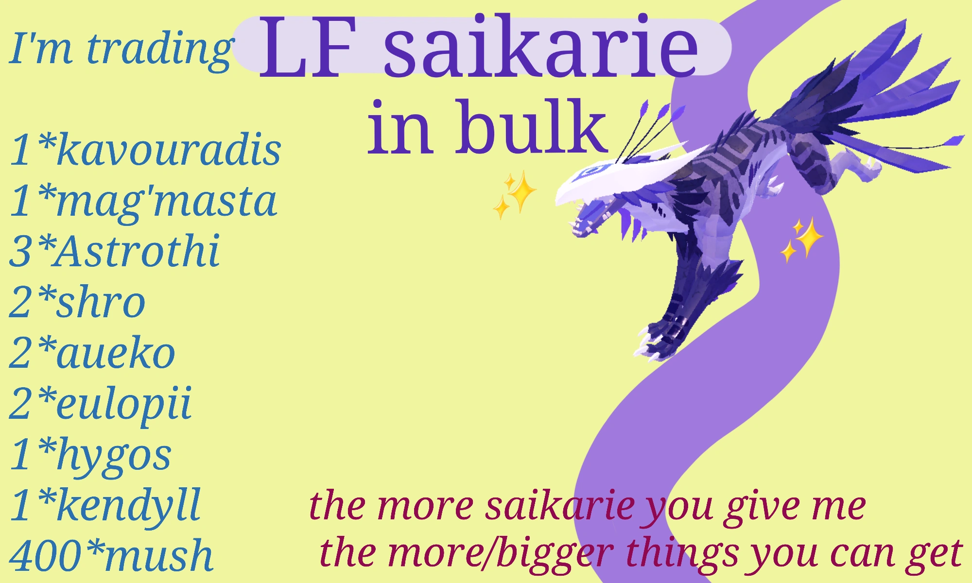 LF SAIKARIE IN BULK! | Fandom