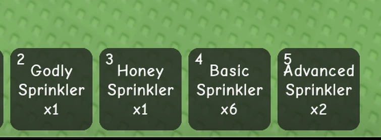 do sprinklers stack | Fandom