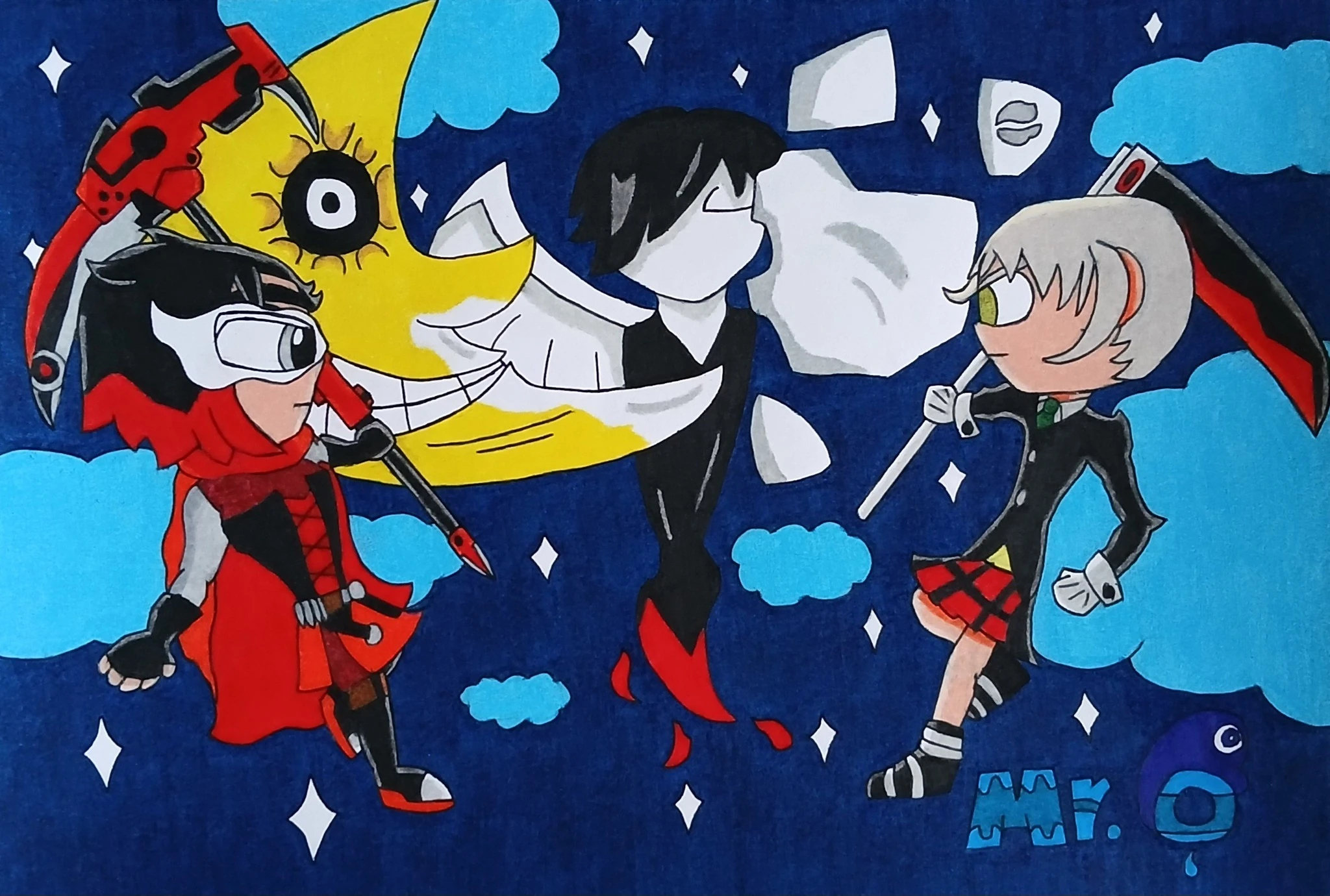 Ruby vs Maka! Fan Art by Mr.O! | Fandom