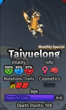 Selling/trading pure creator star dbl red Taiyuelong(b + w) | Fandom