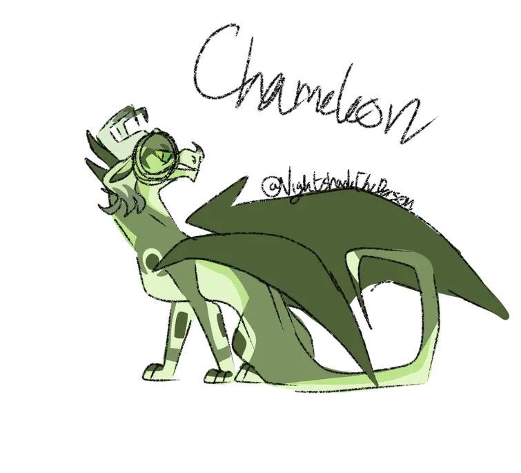 Canon Character Refs Revamped Day 51, Chameleon | Fandom