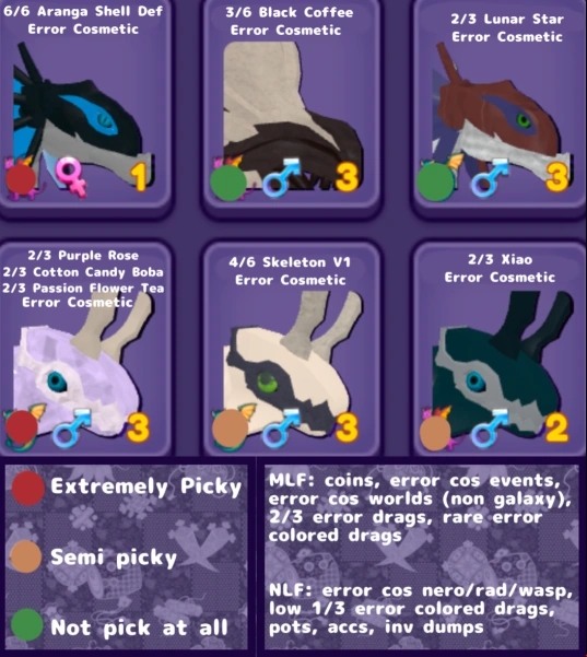 trading/selling error cos dragons | Fandom