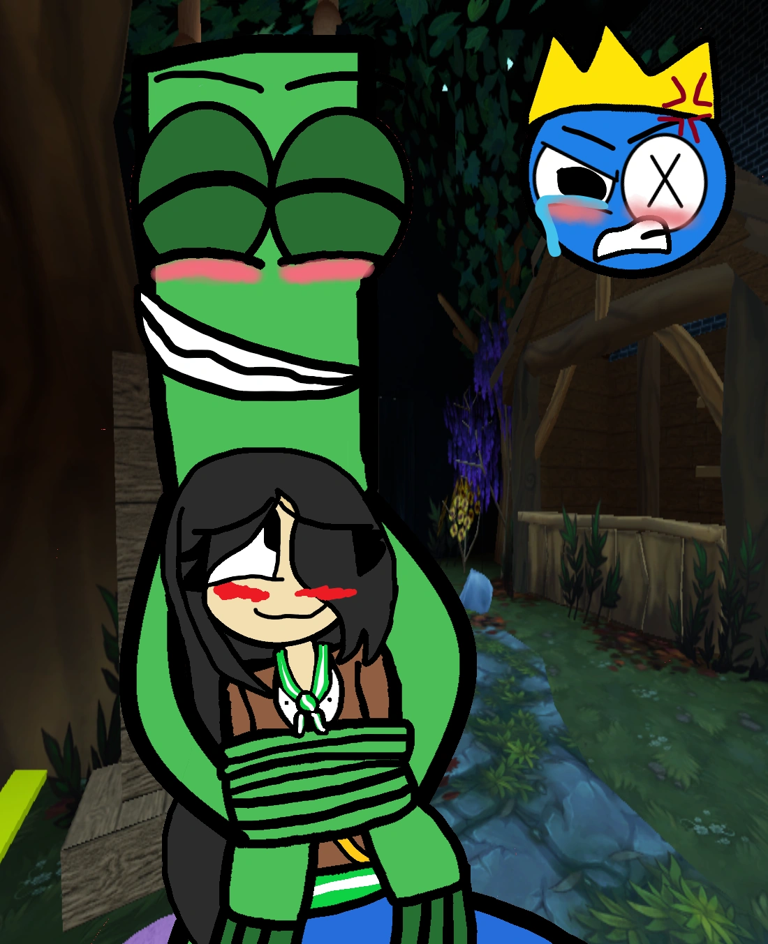 (Blue's POV) When another rainbow friend steals your "victim": | Fandom