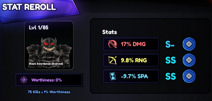 my luckiest stat reroll | Fandom