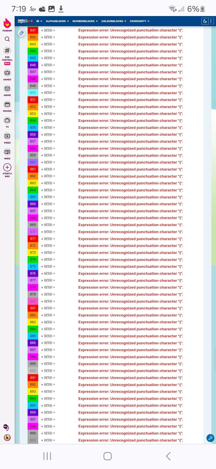 Whoa! What's this? DID SOMEONE CREATED THIS TIMES TABLES FROM 1 TO 1000 ...