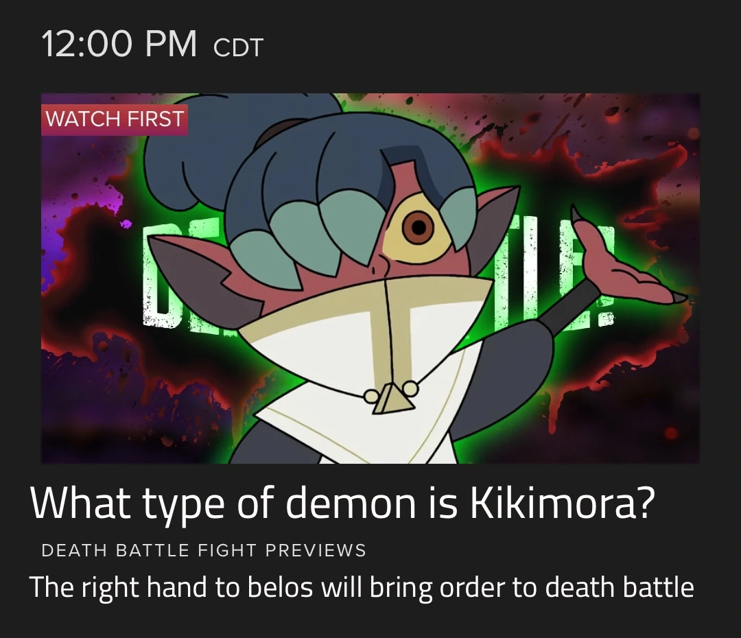 Kikimora vs Lord Crump previews | Fandom