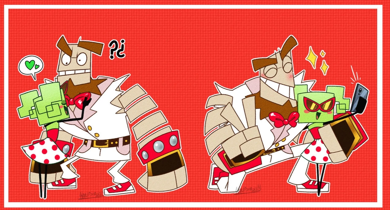 A very nice ship of Super Paper Mario : Mimi x Mc'Cachos o O'Chunks ...