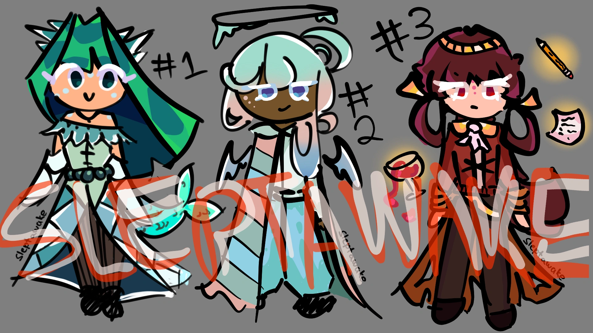 cookie oc adopts: crystals + gemstones edition! (read the rules and how ...