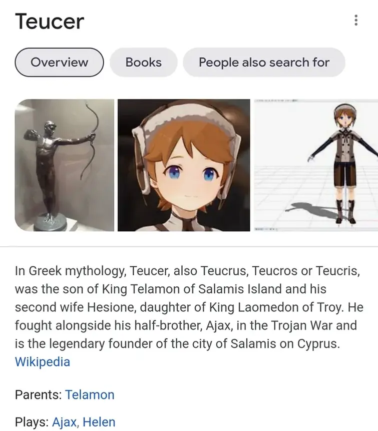 Teucer's past life was a blast | Fandom