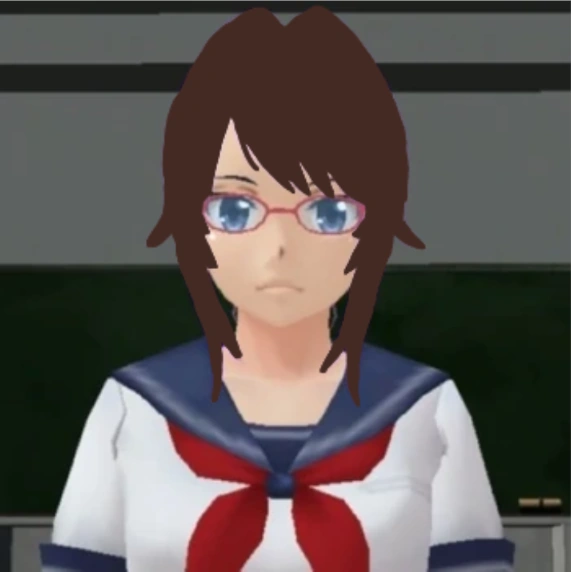 School girls simulator characters but there eyebrows match there hair ...