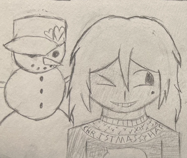 Oh yea Christmas art I made 3 days ago but forgot to post | Fandom