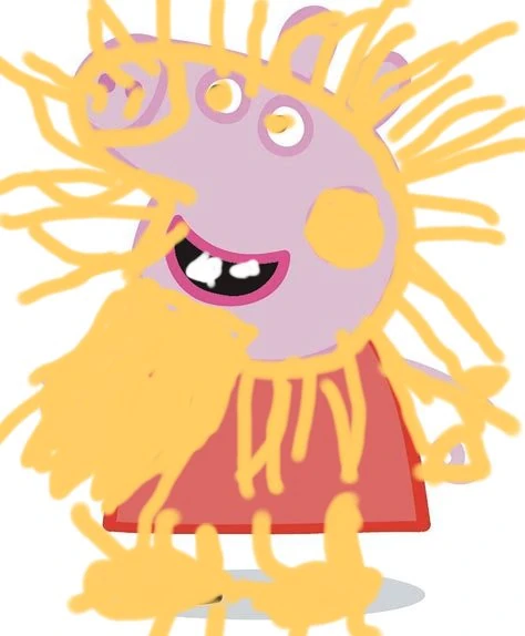 i recreated peppa pig to a lion- | Fandom