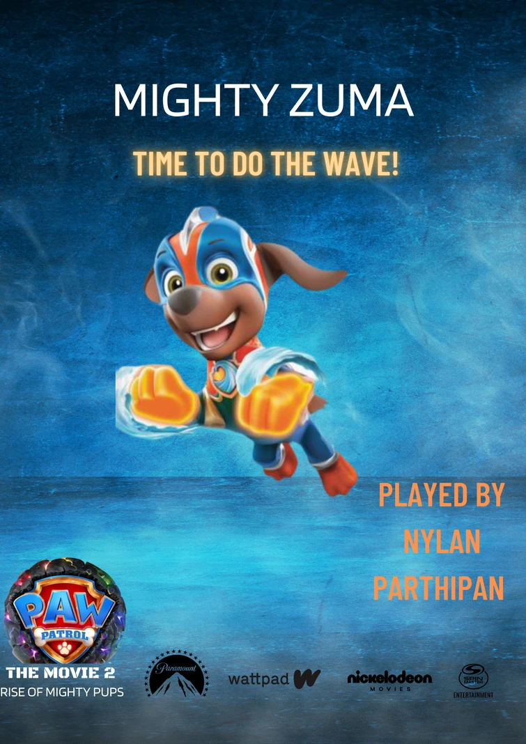 First look at character poster for Paw Patrol The Movie 2: Rise of Mighty Pups. | Fandom