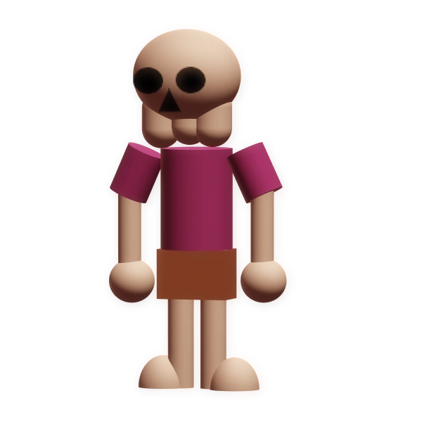i made skelly 3d 💀 | Fandom