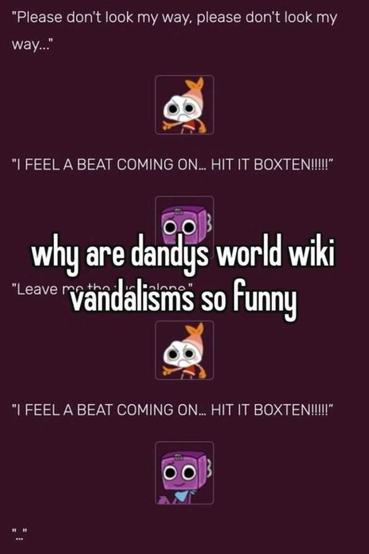 I've found a file on my pc with screenshots of DW wiki vandalism(I'll ...