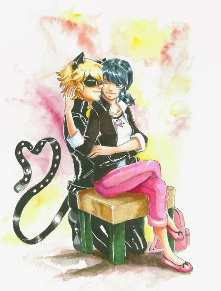 Everyday Fanart: #1 Marichat | Fandom