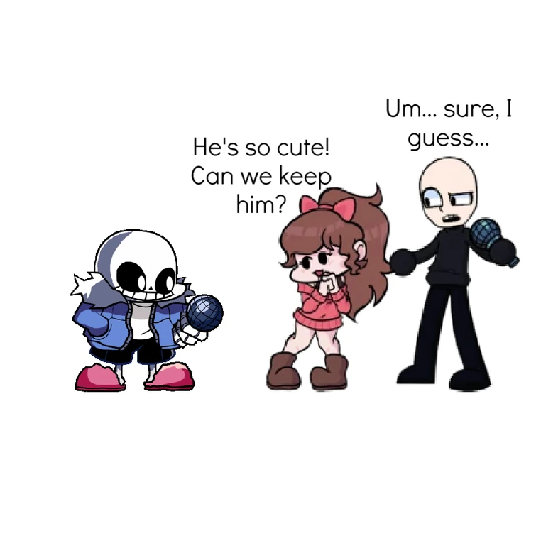Grace and Eteled meet Indie!Sans | Fandom