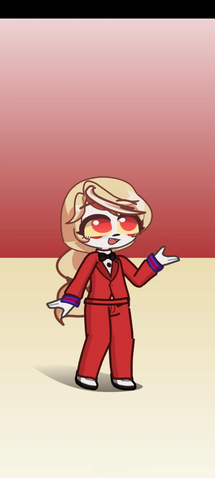 Charlie and Vaggie in GL2 but I changed oc style cuz the other one didn ...