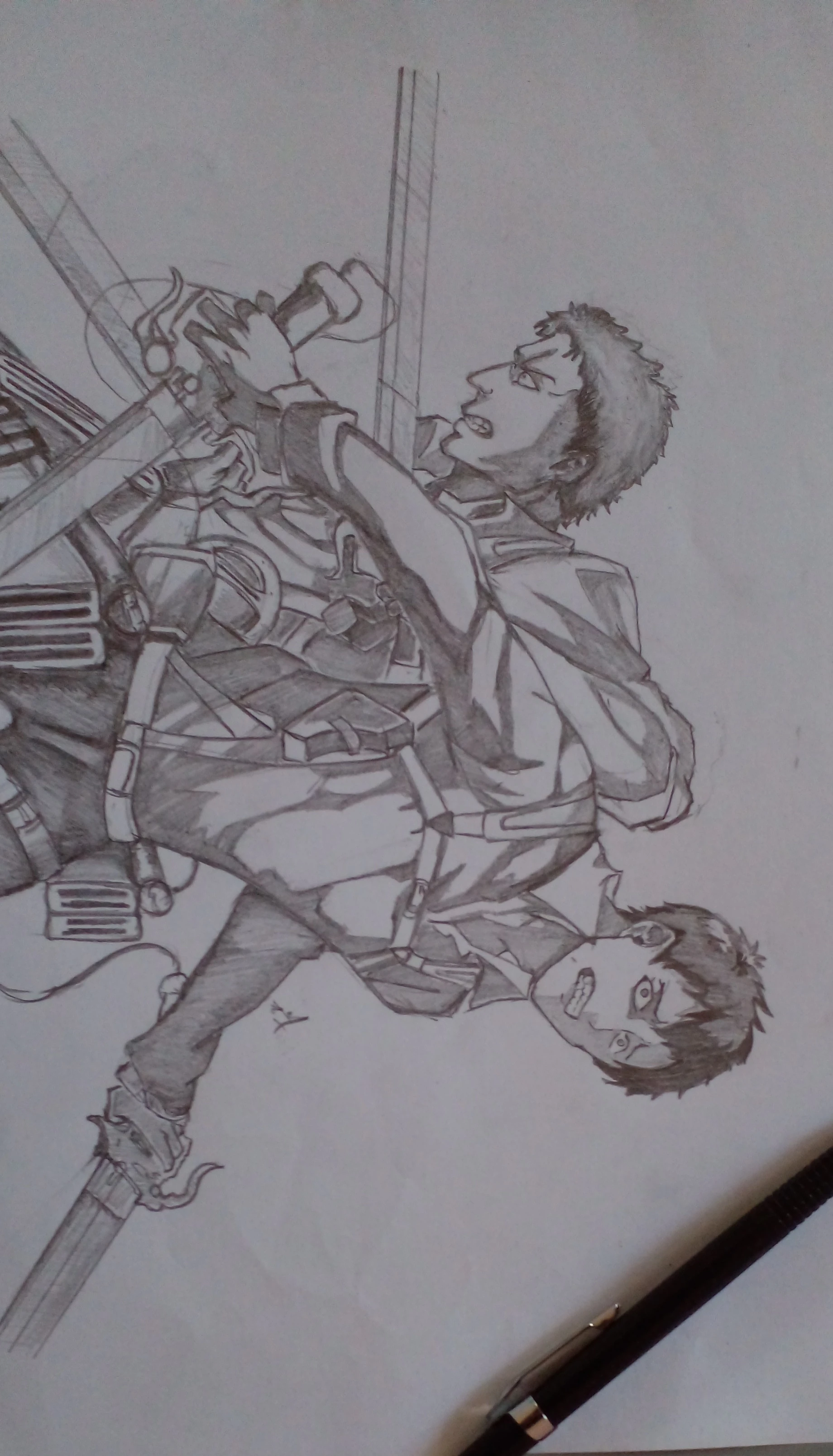 So I decided to draw Bertholdt and Reiner | Fandom
