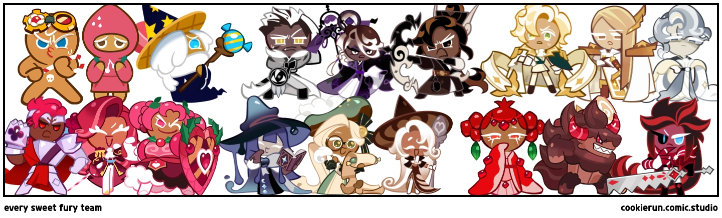 every team competing in sweet fury | Fandom