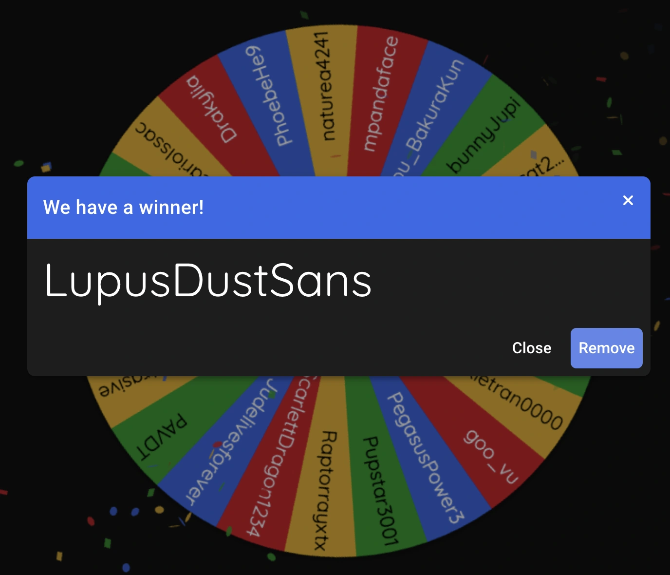 Small Giveaway Winners | Fandom