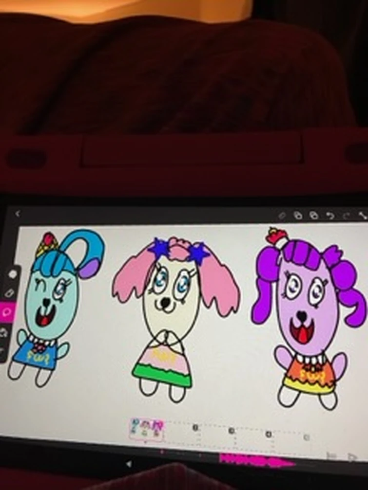 My Flipaclip fanart for Shashaping Fluffyping and Jellyping. | Fandom