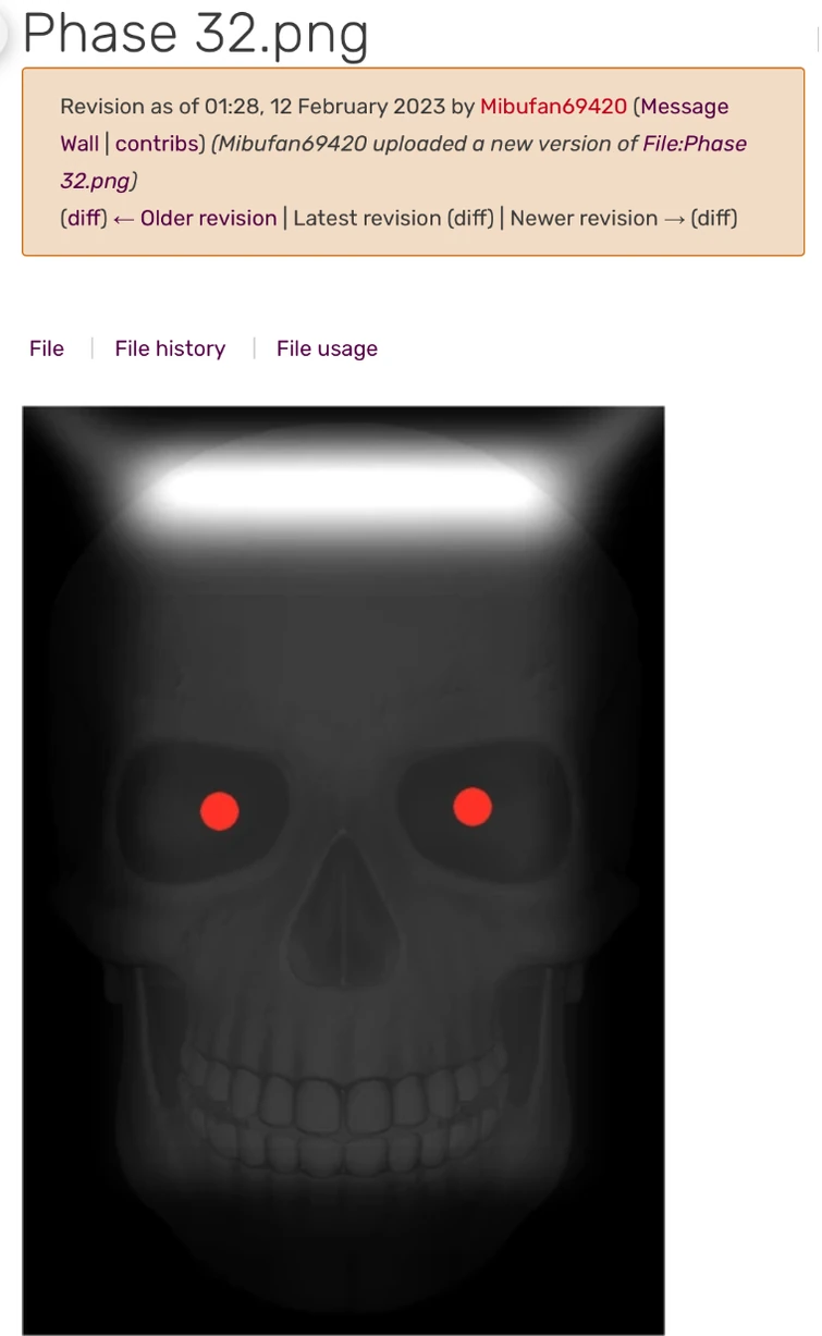 I wanted to make a file for Phase 32.5 | Fandom