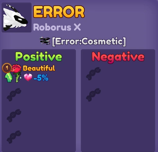 TRADING ERROR ROBORUS X! | Fandom