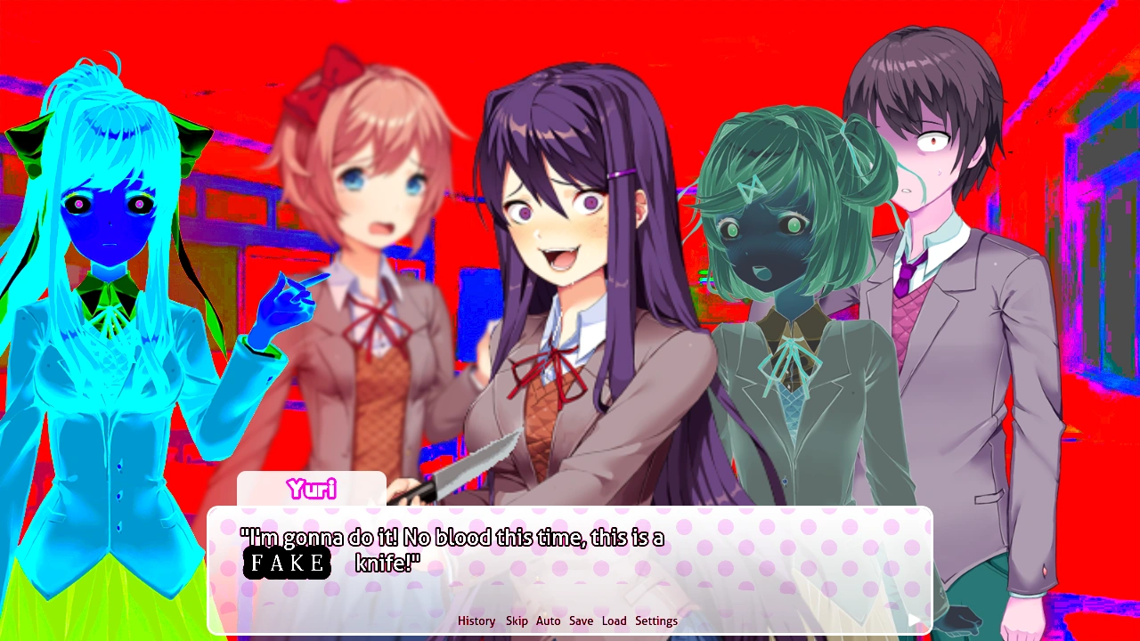 when Yuri has toy knife and everyone thinks its real | Fandom