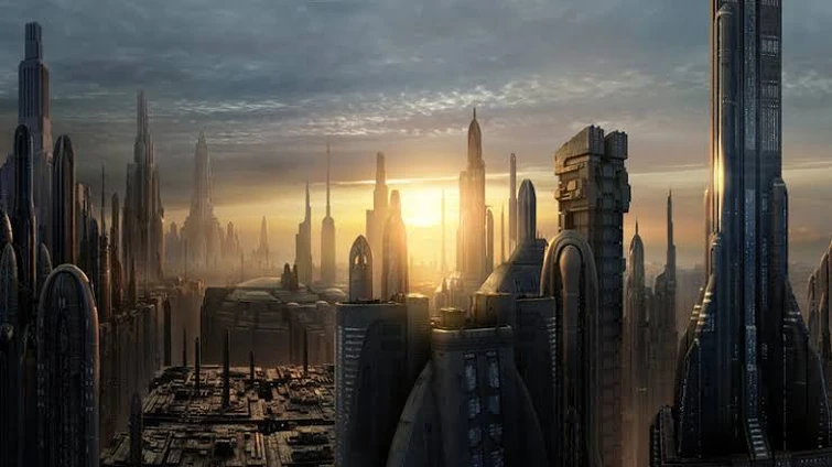 How high are Coruscant's levels? | Fandom